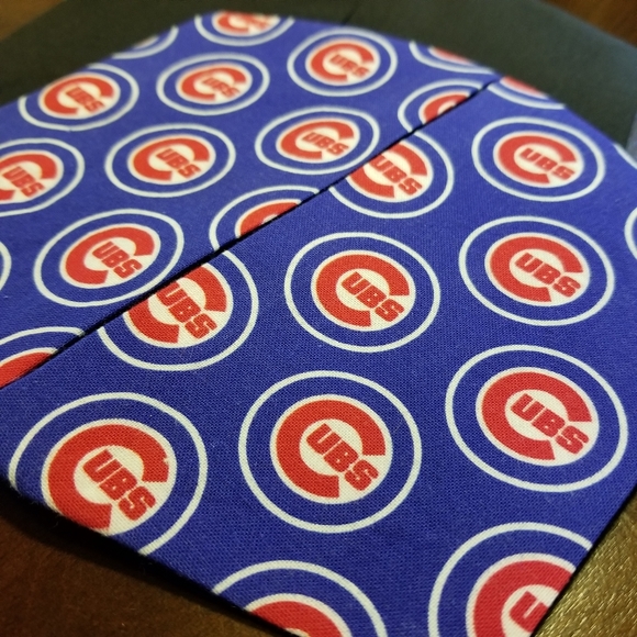 Hand Crafted | Accessories | 2 Pack Chicago Cubs Facemask Face Mask ...